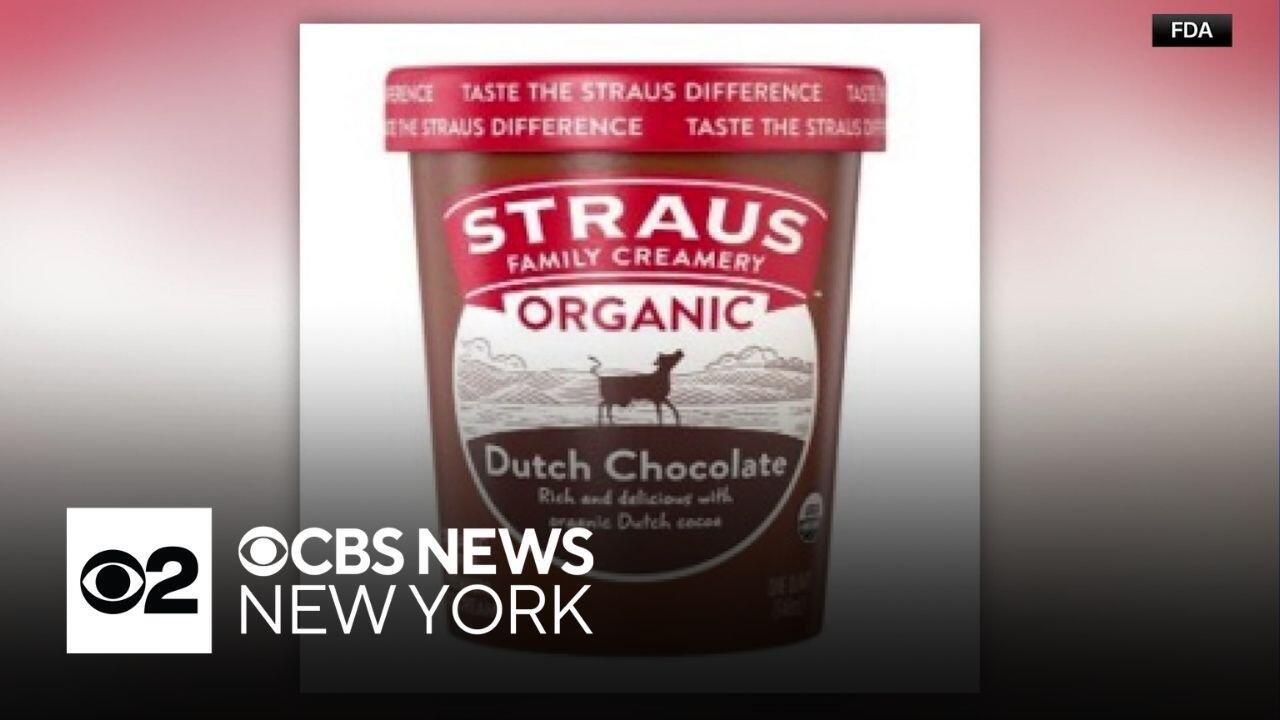 Straus ice cream recalled due to possible metal fragments