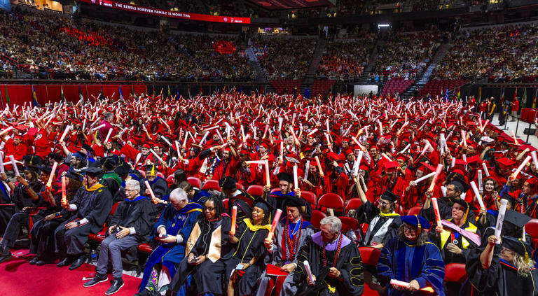 A big accomplishment: Thousands celebrate UNLV graduates