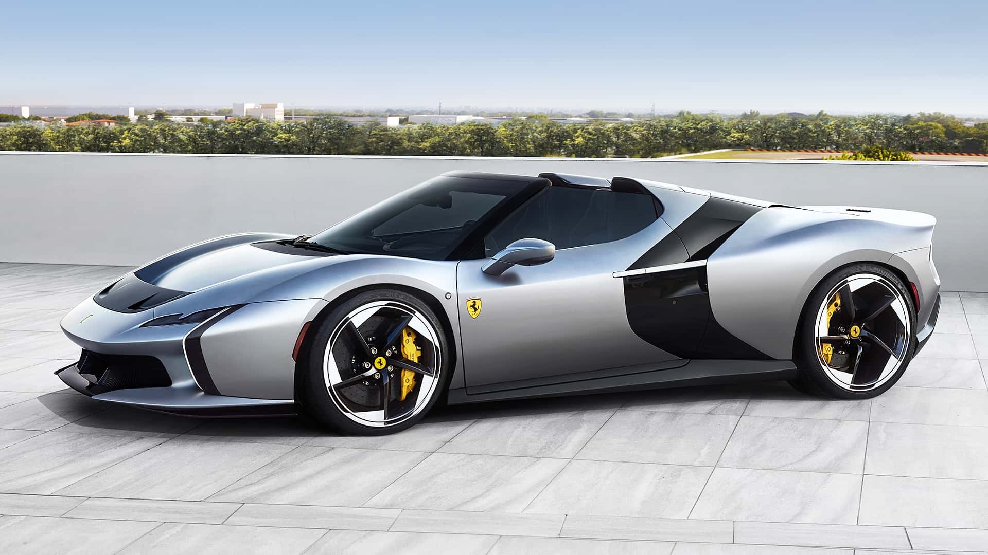 Ferrari's new supercar is an homage to the twin-turbo V8
