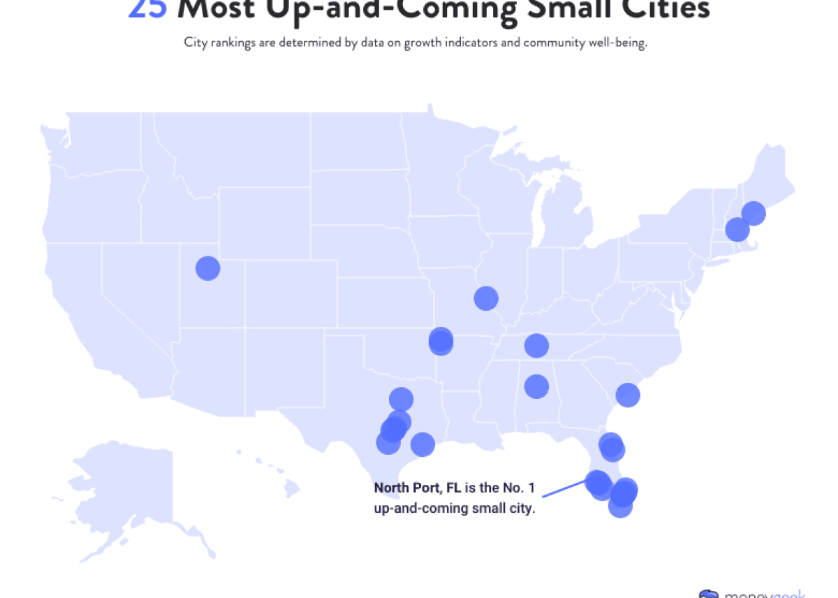 10 little cities that are becoming the next big thing in the US ...