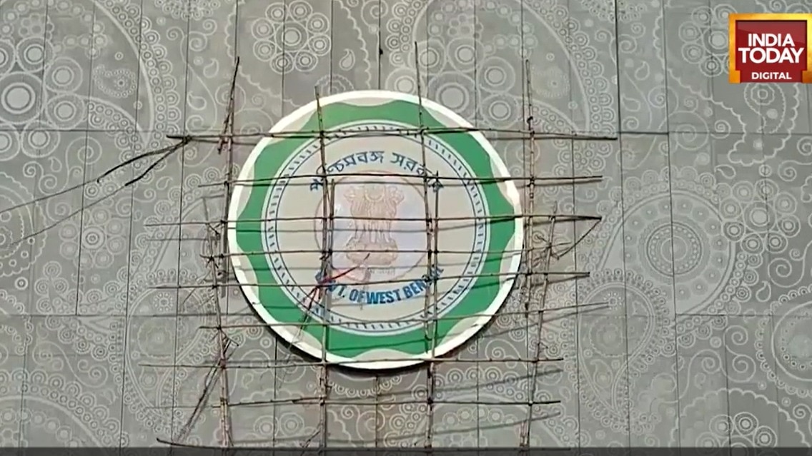 BJP govt begins replacing Mamata's ‘Biswa Bangla’ logo with Ashoka ...