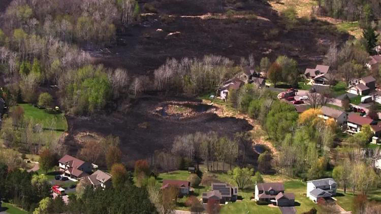Multiple wildfires buring in northern MN, Red Flag Warning issued for ...