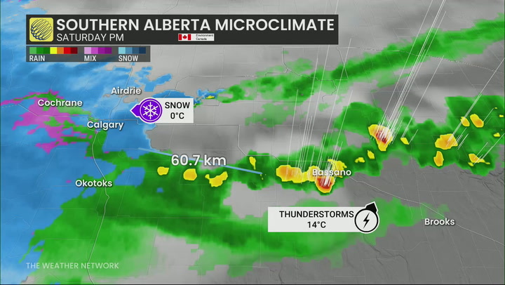 Alberta's wild weather: Snow, storms, and strong winds on the way