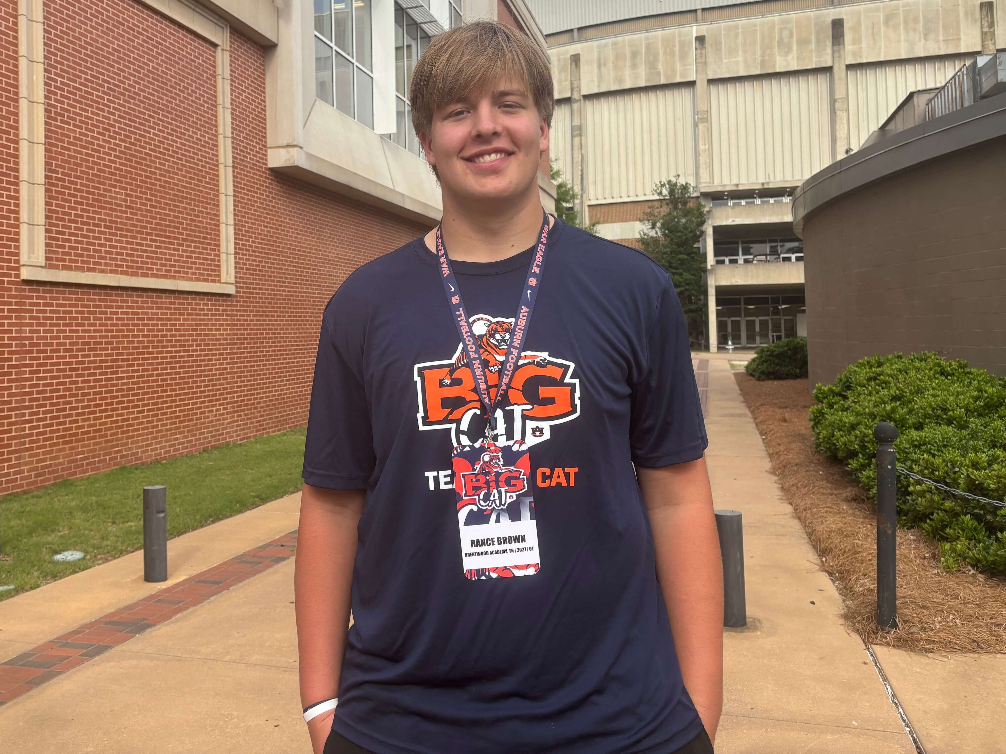 Auburn Big Cat weekend: Rance Brown down to Auburn, Kentucky after visit