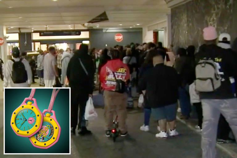 Pocket watch chaos comes to California as long lines and frustration ...