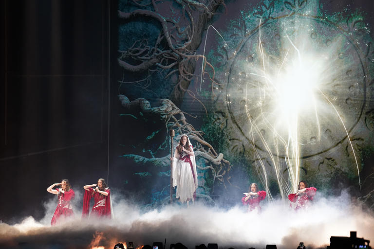 Look Mum No Computer performs in Eurovision final as Israel gets mixed ...