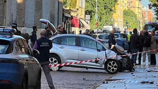 'People were flying': 4 critical after car rams through crowd in Italy ...