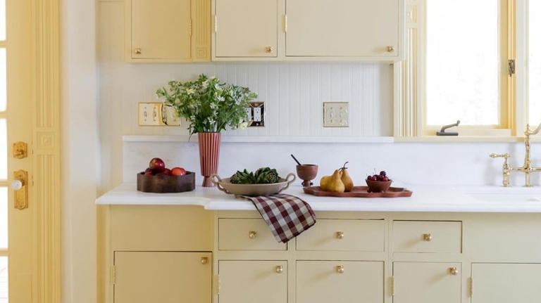 Expect to spot this kitchen cabinet paint color all over in 2026 and beyond