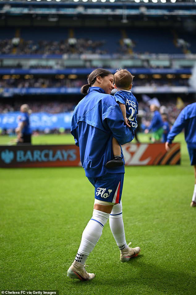 Sam Kerr shoots down rumour about her future before equalling a record ...