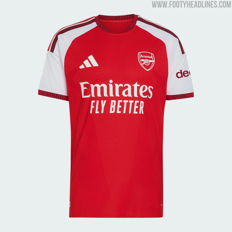 The shirt fuse: Arsenal release 26/27 home kit