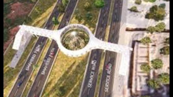 Lucknow: Shaheed Path foot overbridge project moves ahead after year ...
