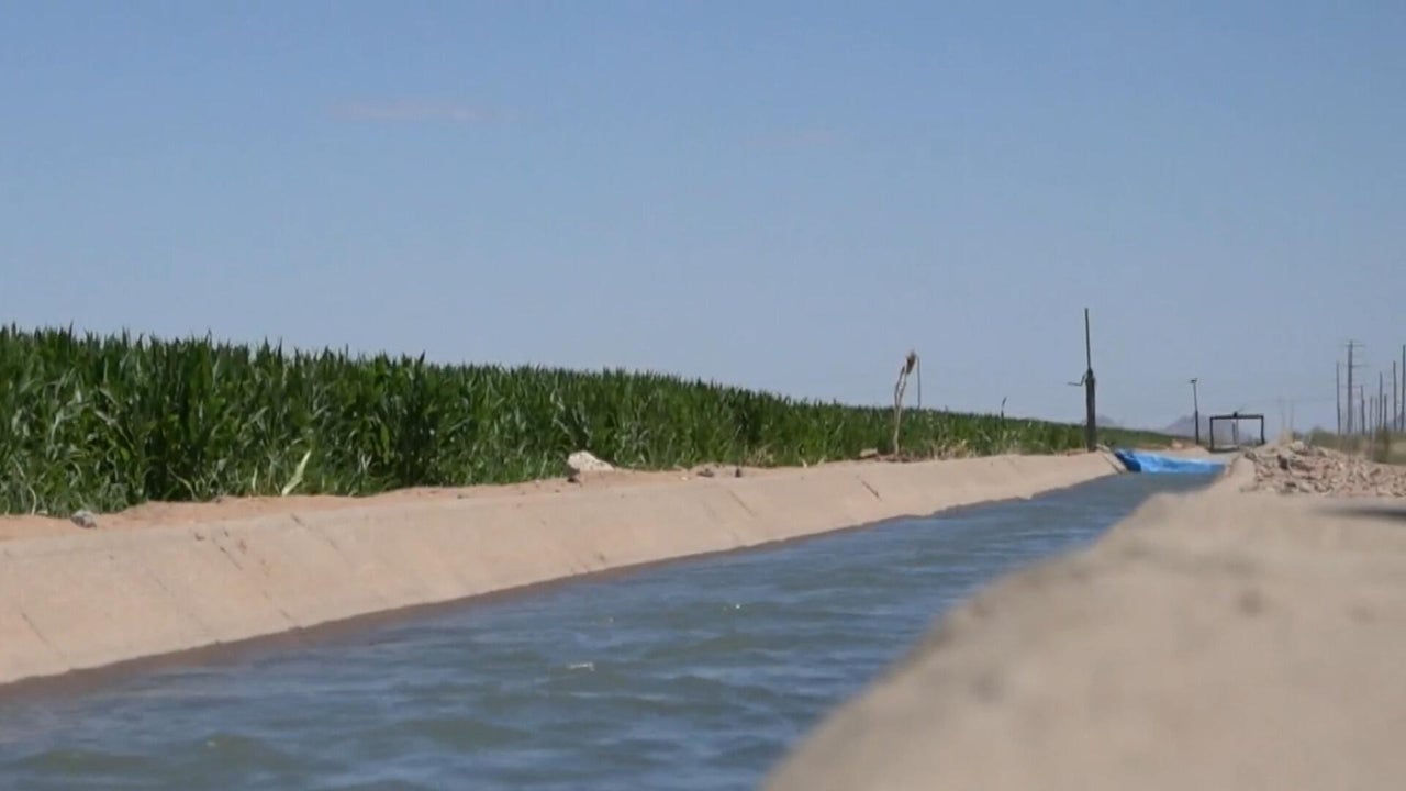 The Colorado River, whose water is shared by 7 states, is shrinking