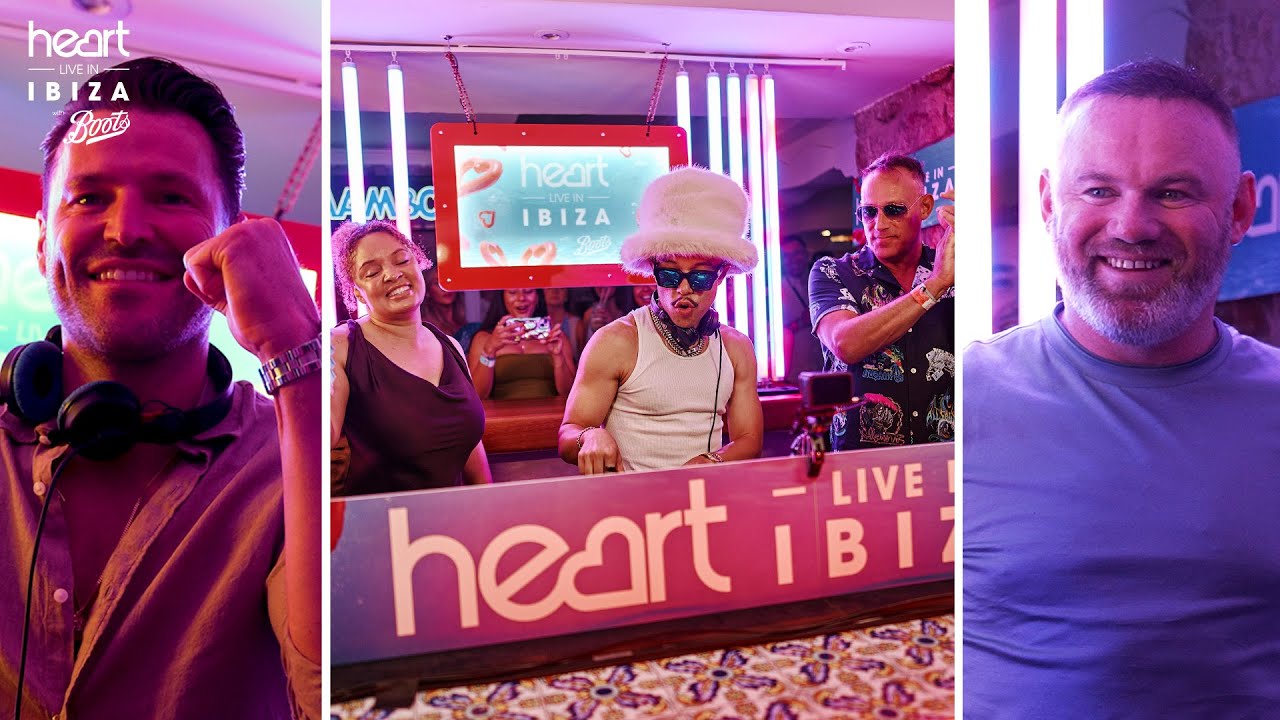 Wayne Rooney surprises everyone behind the DJ decks in Ibiza
