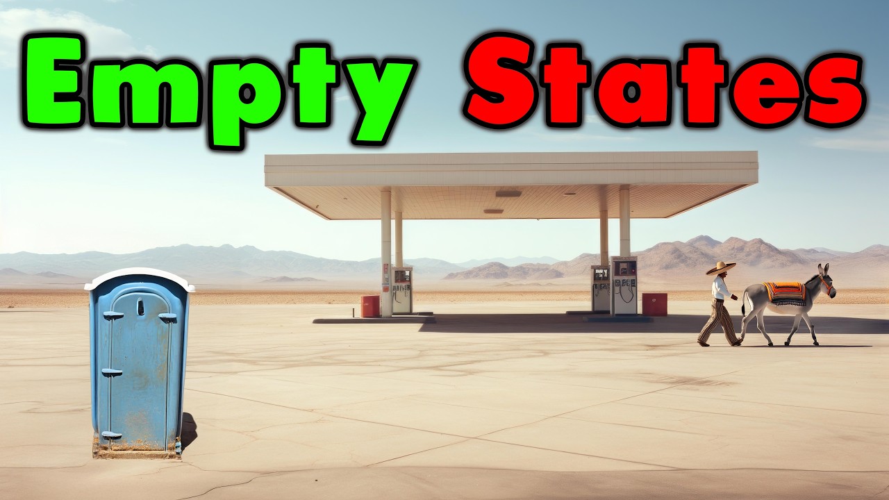 Why half of America is empty? Nobody lives in these 10 empty states