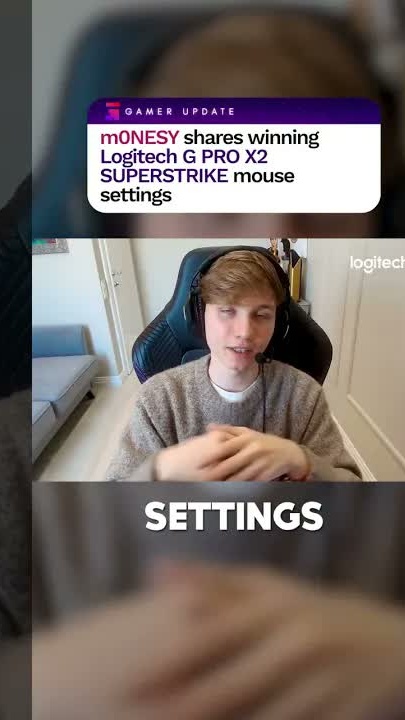 M0NESY's winning CS2 mouse settings for Logitech G PRO X SUPERLIGHT 2