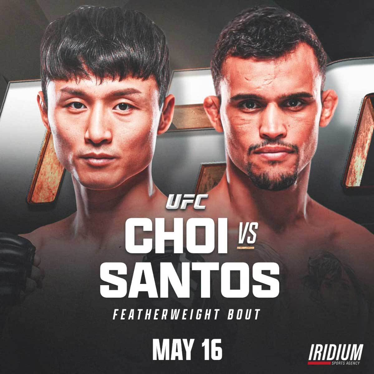 UFC 최두호 산토스 중계, 한국 경기시간은?