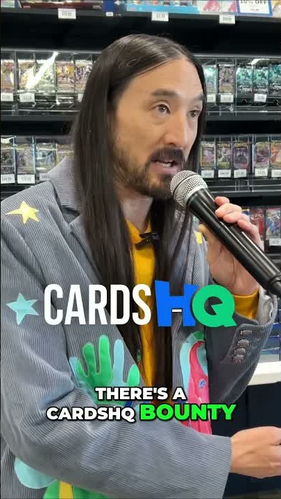 Steve Aoki created a trading card game? 👀