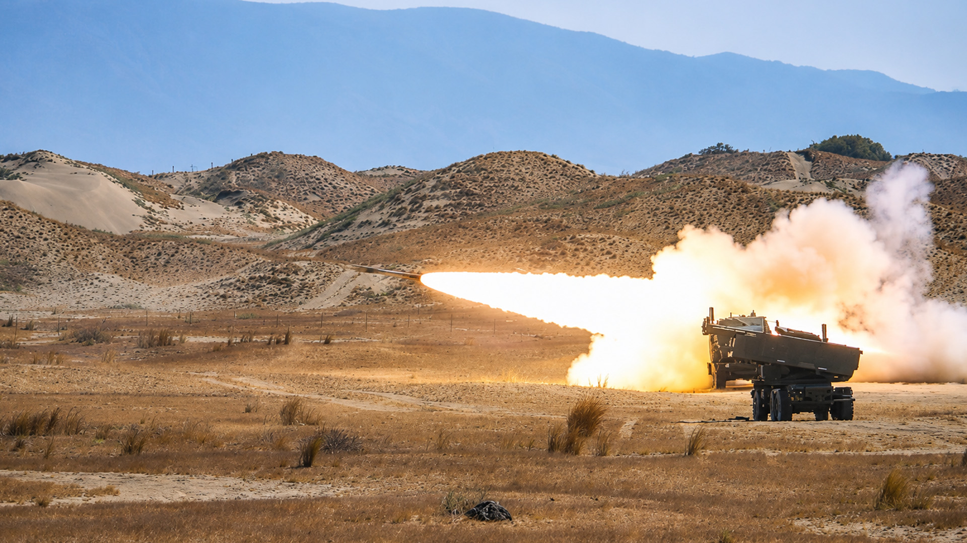 Watch allied forces defend the coast in live fire drill