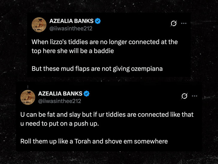 Lizzo says being called fat by Azealia Banks is endearing