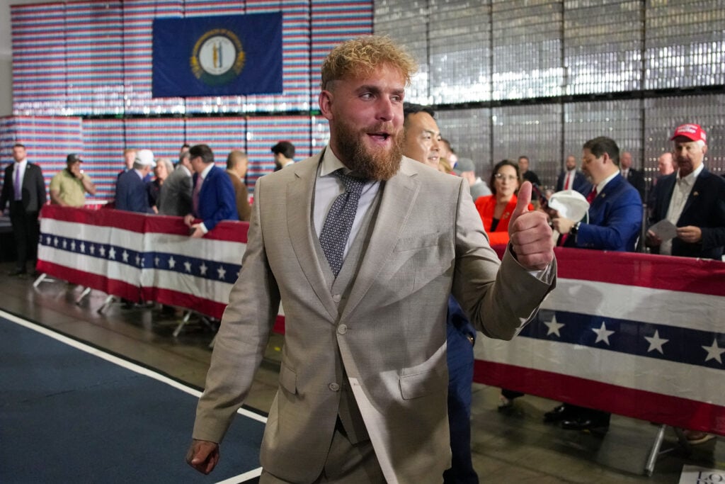 Jake Paul delivers scathing dig at Francis Ngannou, chaos erupts behind ...