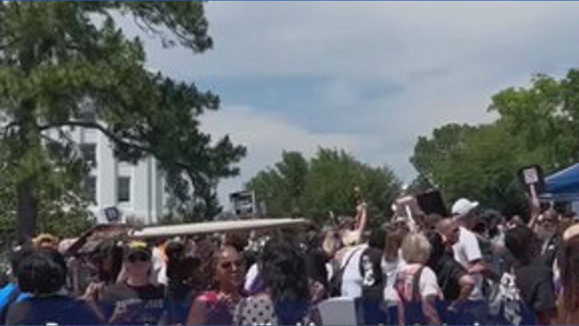 Demonstrators rallied during protests focused on voting rights ...