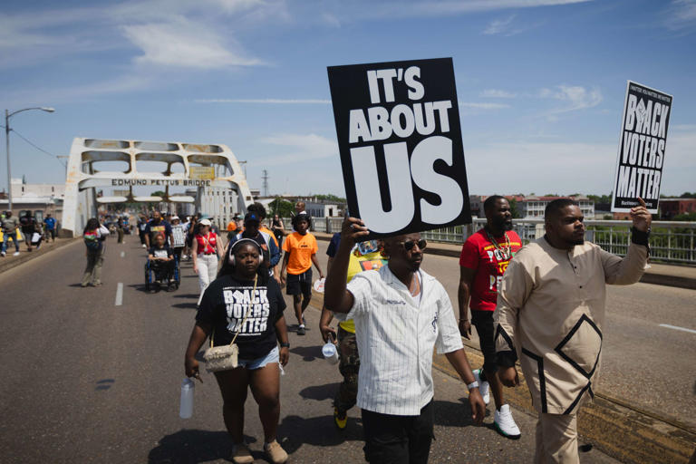 Our destinies are tied: Firebrand New York lawmaker joins voting rights ...