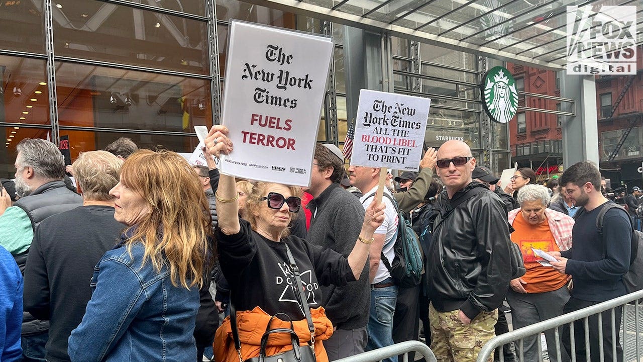 Protesters demand New York Times retract controversial 'dog rape ...