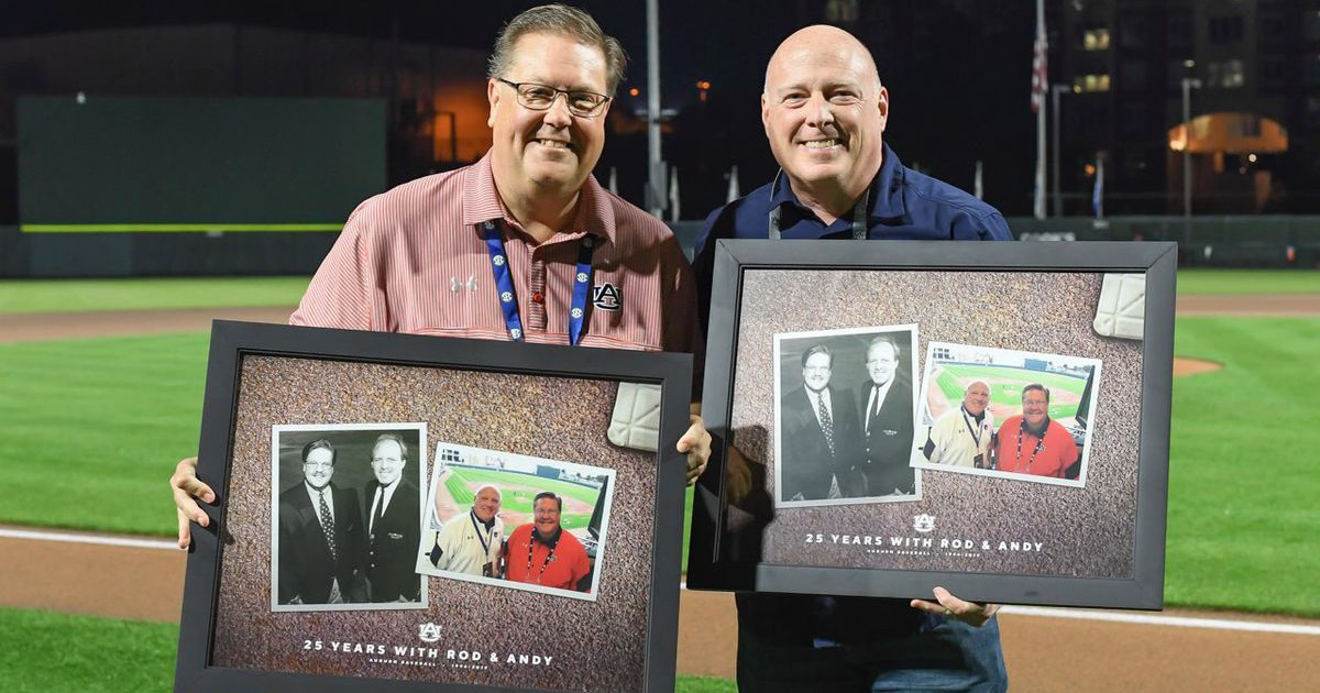 A special honor for Rod Bramblett in his home away from home