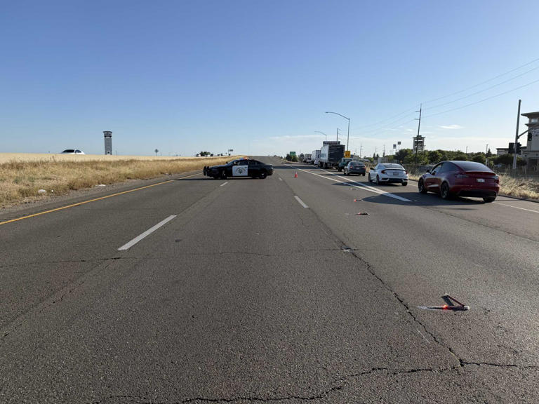 I-5 reopens in French Camp after temporary closure due to law ...