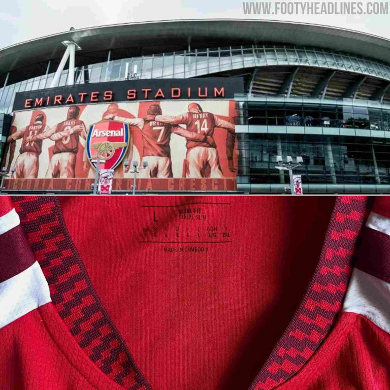 The shirt fuse: Arsenal release 26/27 home kit