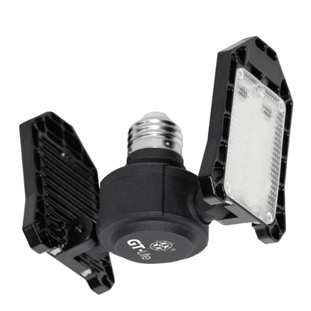 Walmart’s LED garage light is only $9, and it provides wonderful lighting