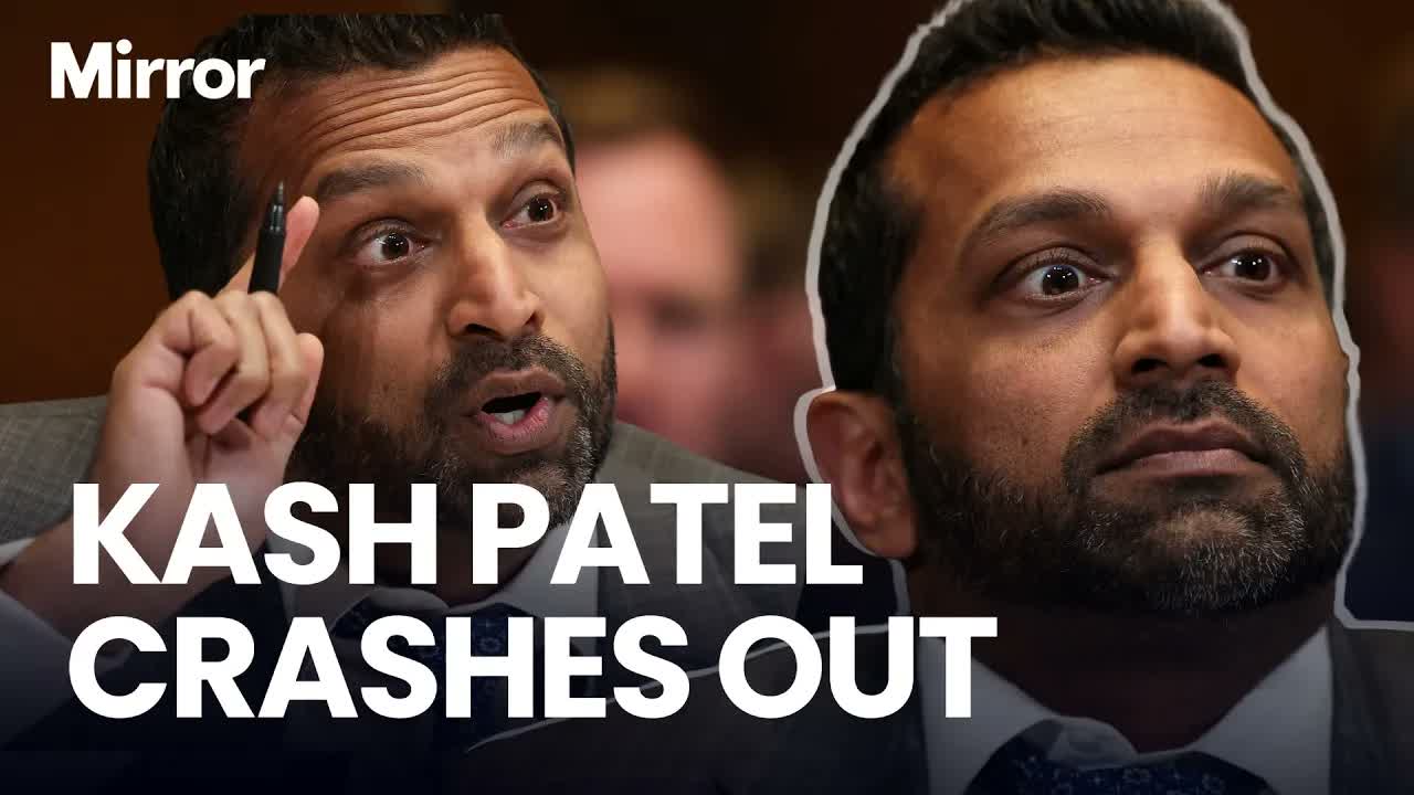 In full: Kash Patel’s meltdown in Senate as FBI director freaks out ...