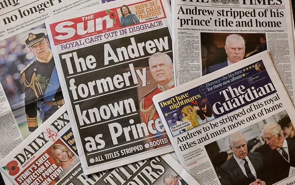 Andrew Mountbatten-Windsor excluded from Peter Phillips' wedding
