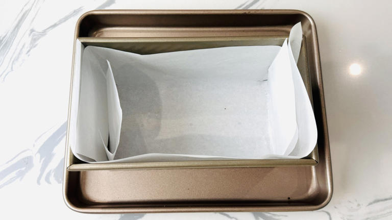 Loaf pan Basque cheesecake recipe