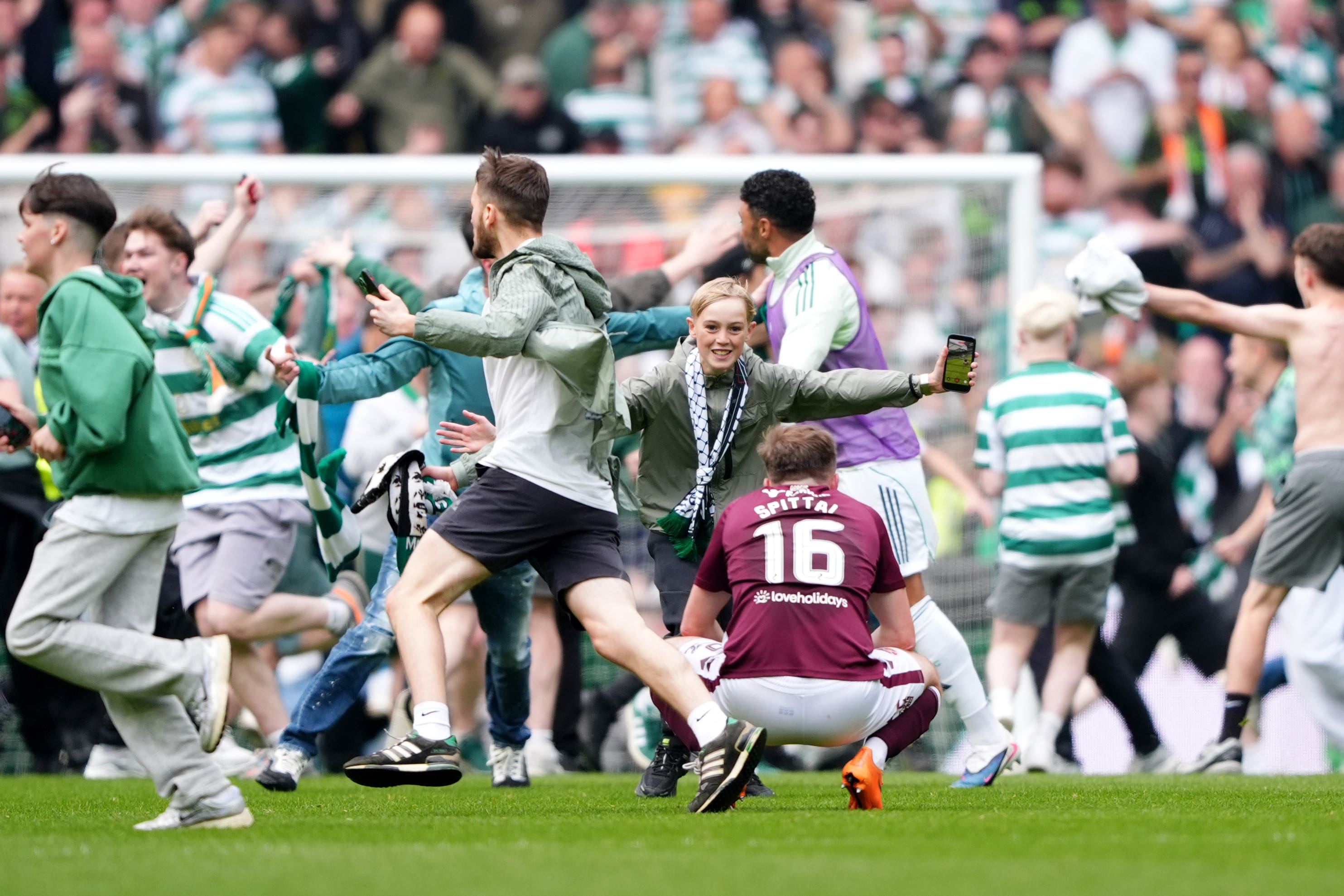 An embarrassment to Scottish football: Hearts on shameful scenes