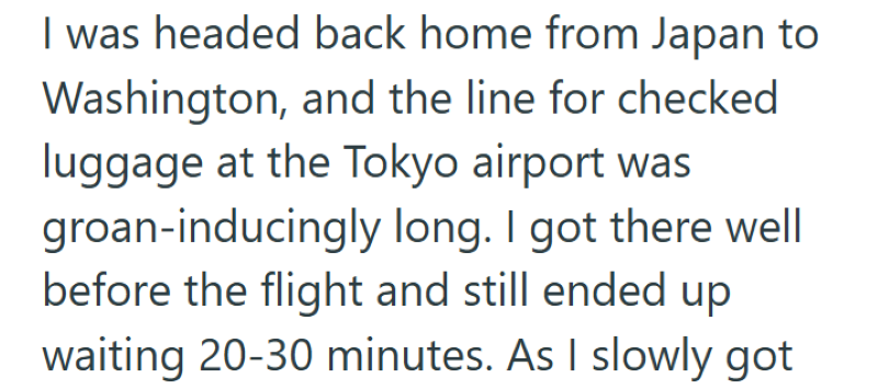 Airplane passenger tries to cut 40 person line, faces payback for ...
