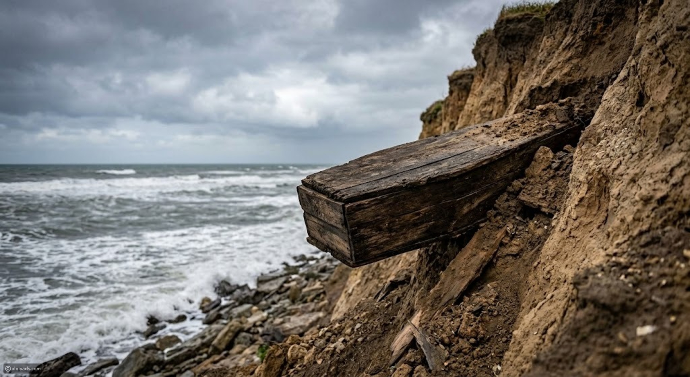 A coffin fell from the sky — scientists found something perfectly ...