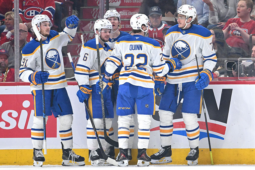 The Sabres’ players haven’t taken to the ice since the last game