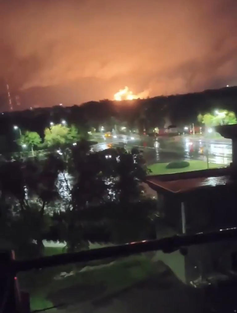 Ukrainian drones torch one of Russia’s biggest explosives plants