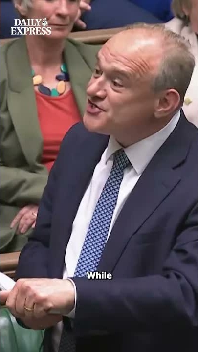 MPs walk out as Ed Davey delivers Commons speech