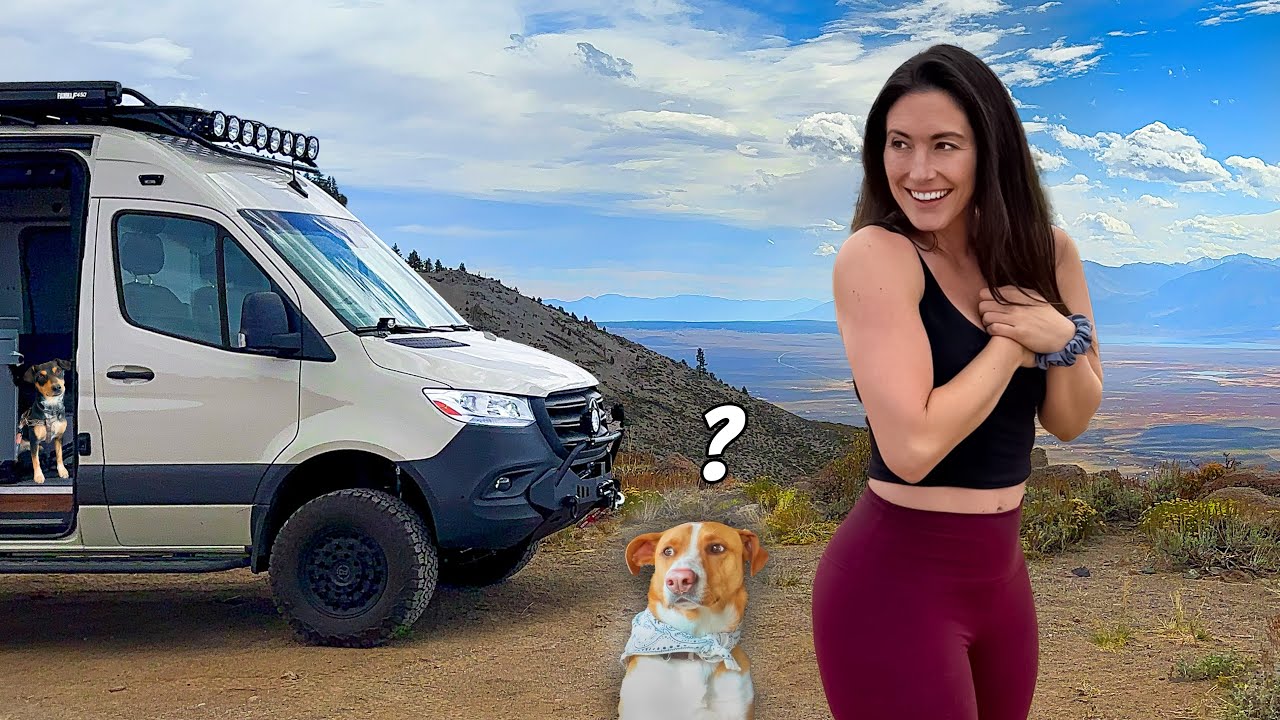 My new camping adventure in a van!