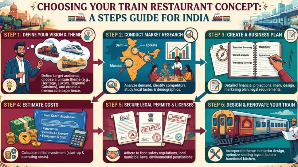 How to start a train restaurant based on unique theme in India ...