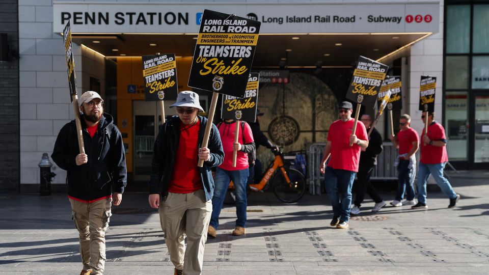 Long Island Rail Road, America’s largest commuter railroad, is on strike