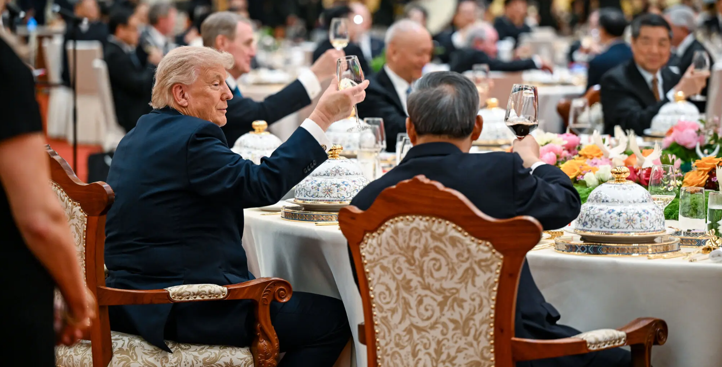 China’s state dinner for Trump includes beef ribs, roast duck and tiramisu