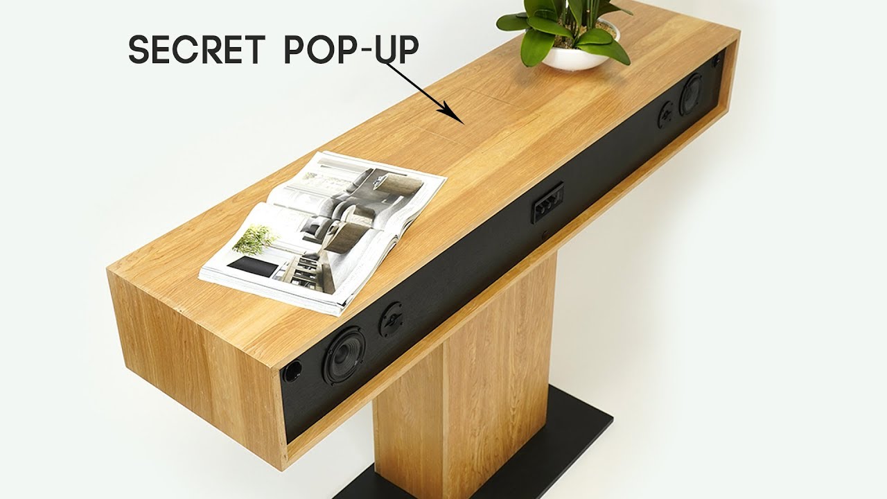 Watch me create a pop-up projector setup!