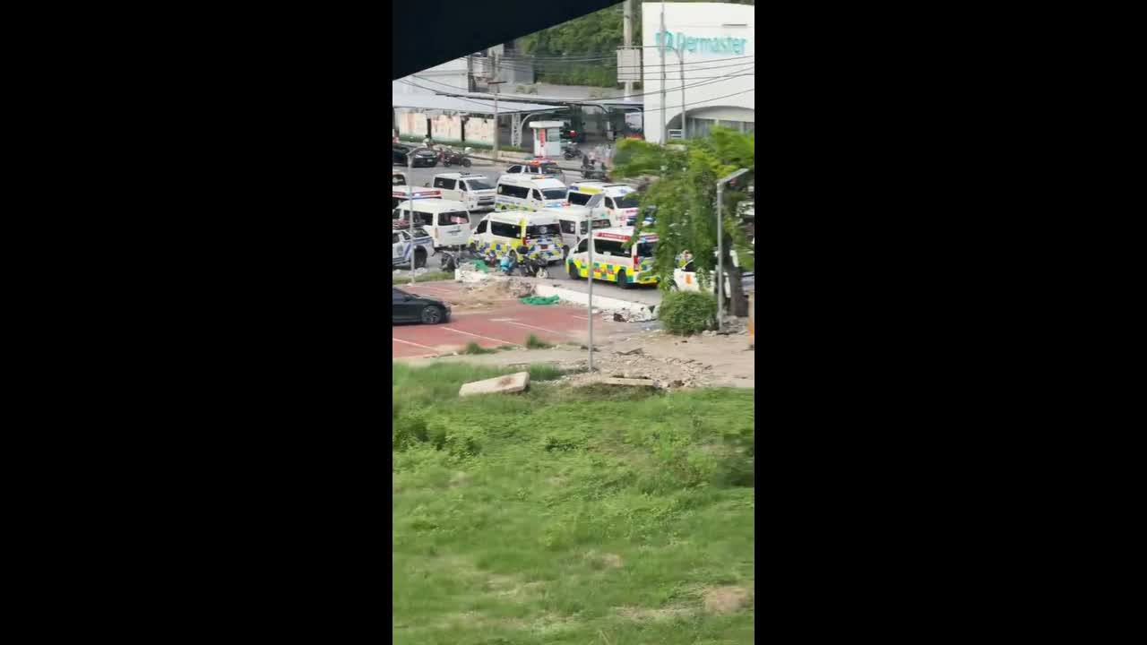 Deadly Bangkok train crash sparks massive fire after freight train hits ...