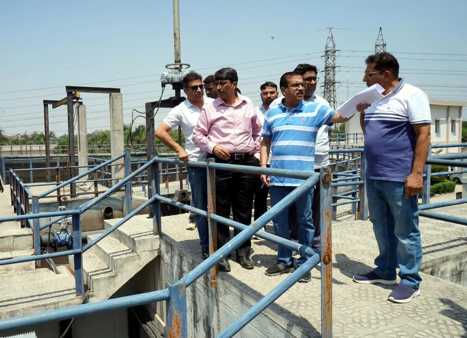MC chief engineer reviews Maloya STP, pushes reuse project
