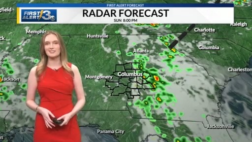 Columbus, GA weather Saturday PM (05/16/26) - Kaylee Barbee