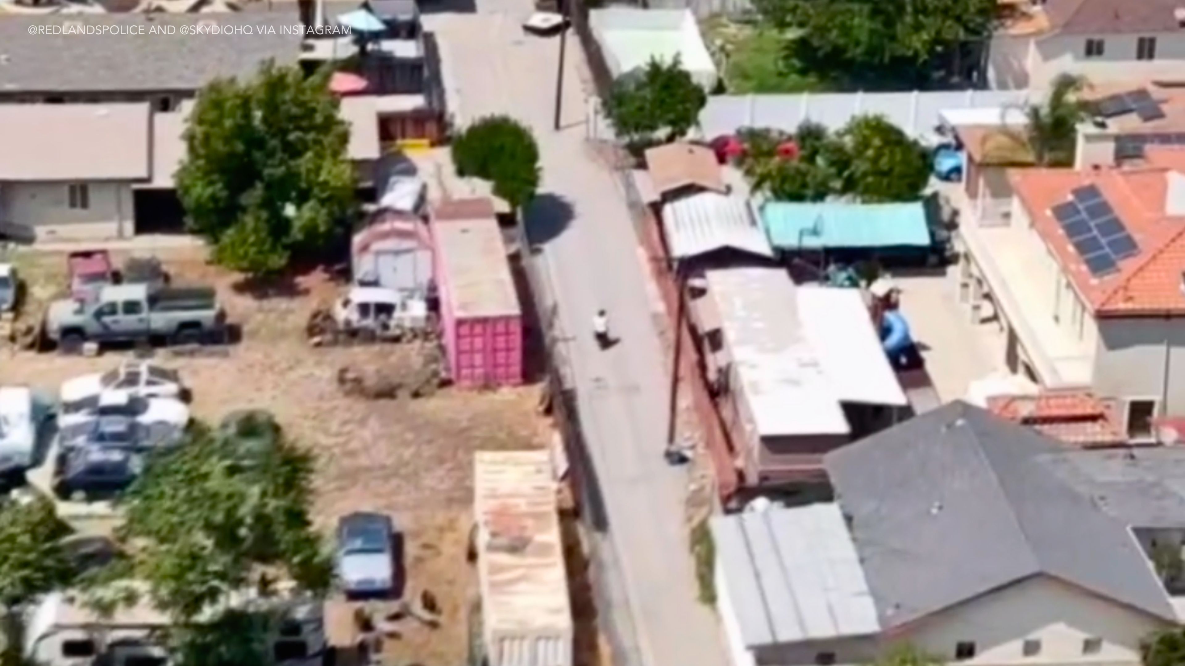 Drone tracks e-bike rider after Redlands chase