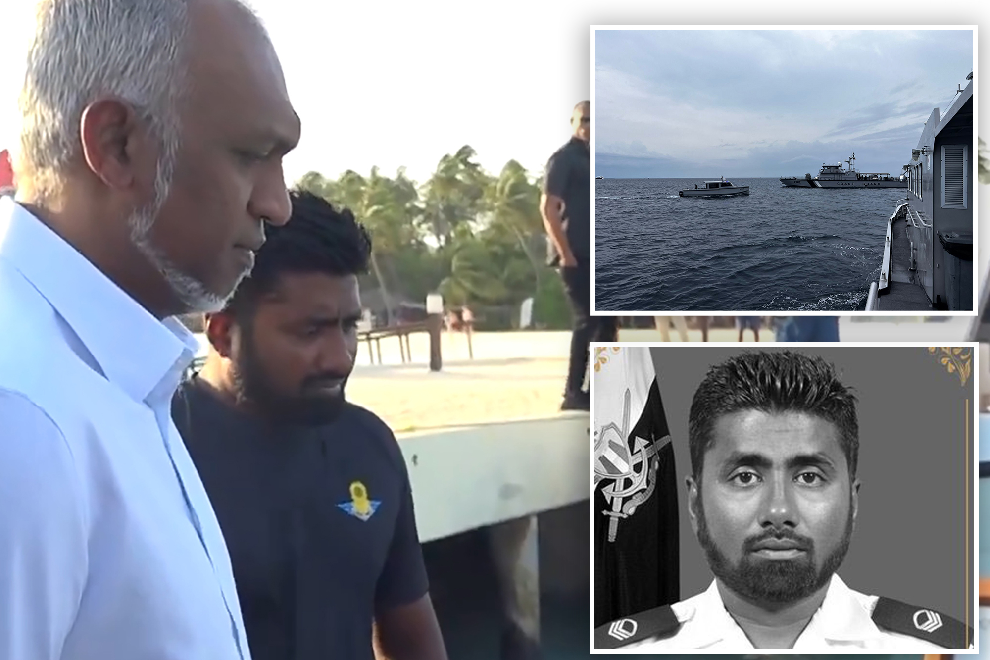 Eerie video captures final image of military diver killed in Maldives ...